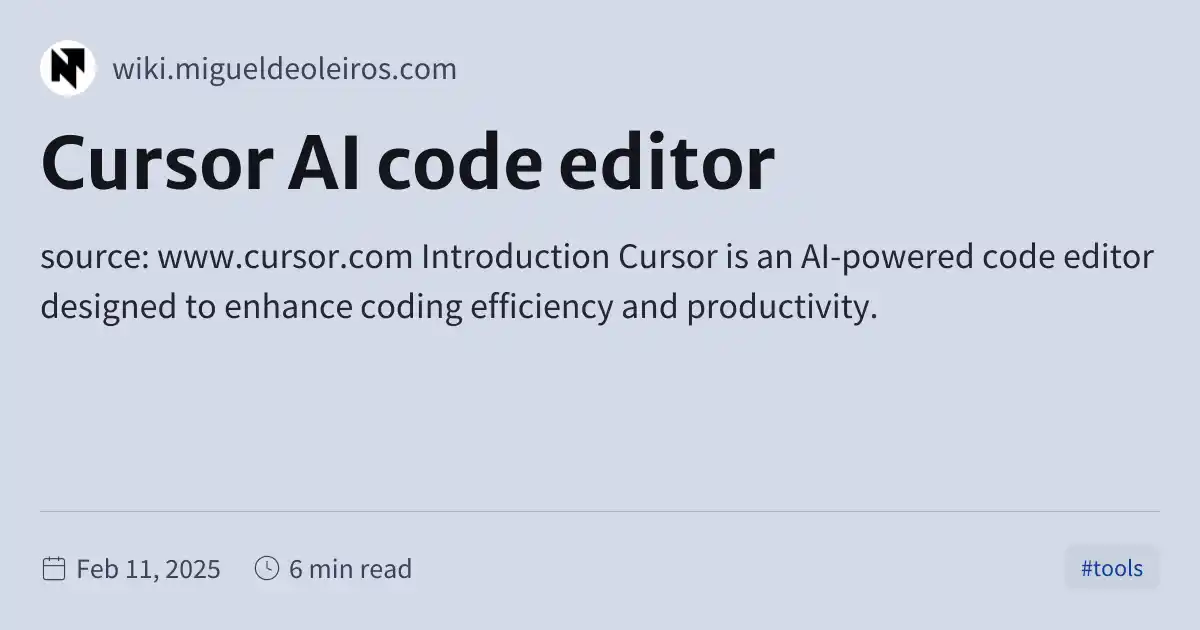 Cursor AI code editor